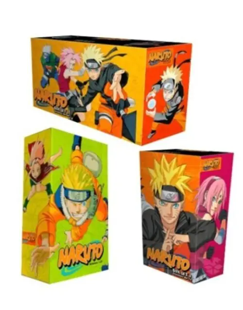 Naruto Complete Manga Box Set: Volumes 1–72 (3 Set Box) – buybooksy
